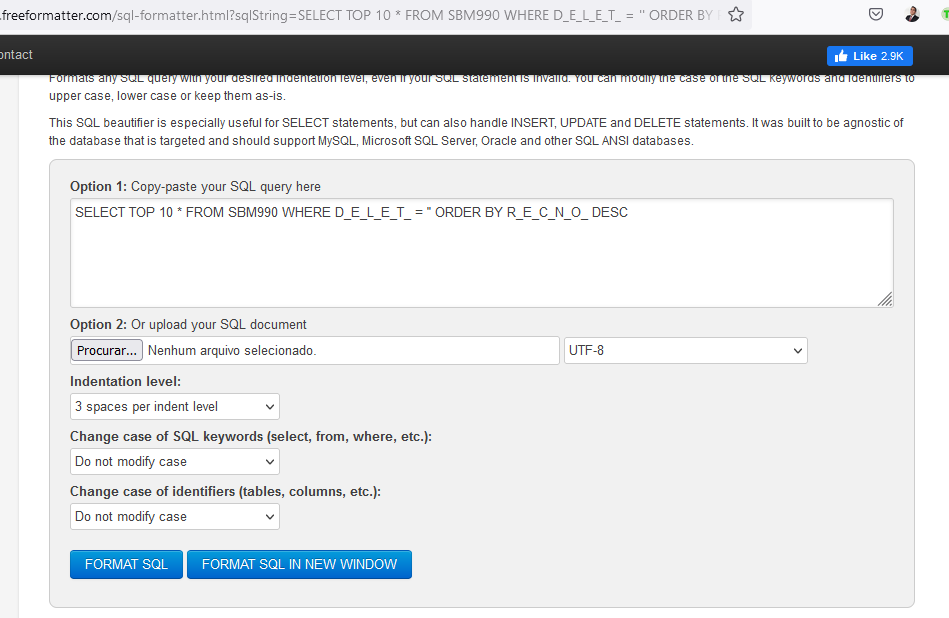 Tela que Executa Consultas SQL via AdvPL – Terminal de Informação